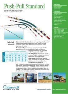Push-Pull Standard Control Cable Assembly - Cablecraft Australia